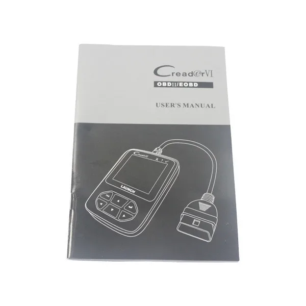 100% Original Launch Creader VI creader 6 OBD2 Code reader Color screen ...