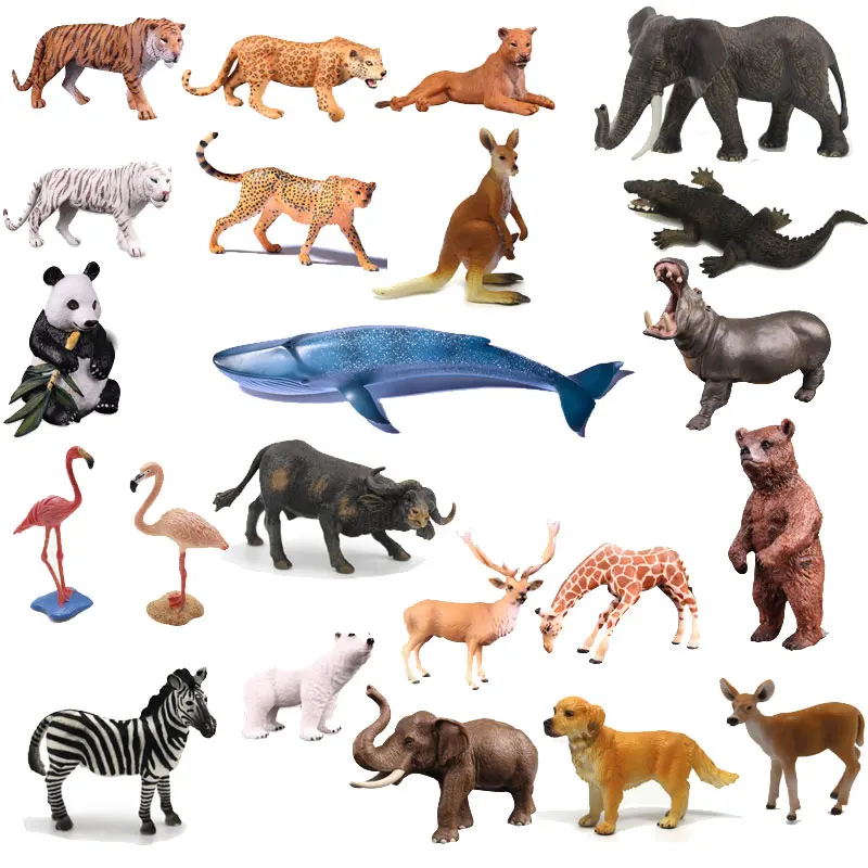 Oenux simulación de los animales figuras de acción de alta calidad ...