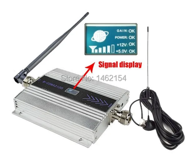 Купить 3 г сети UMTS 2100 мгц и WCDMA жк ретранслятор комплект сотовый ...