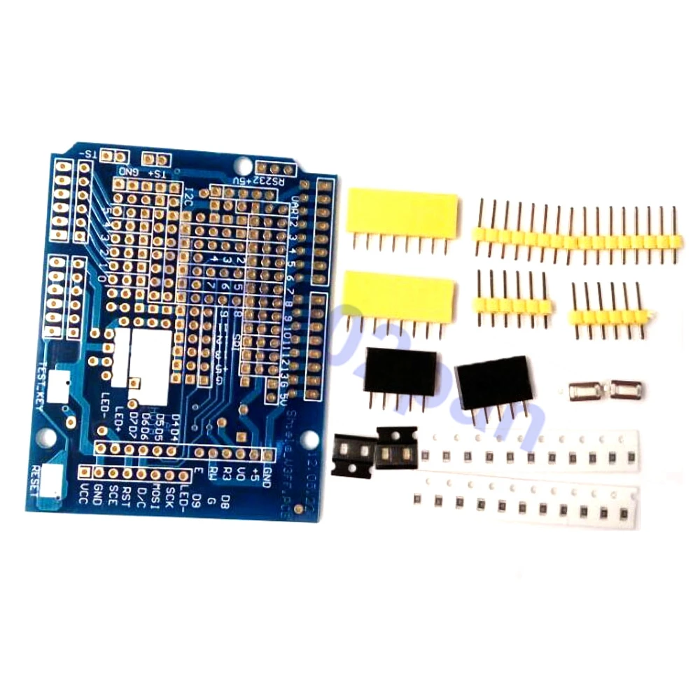 Expansion Board For Arduino Proto Shieldcompatible With Uno R3diy Kitelectronics Components 