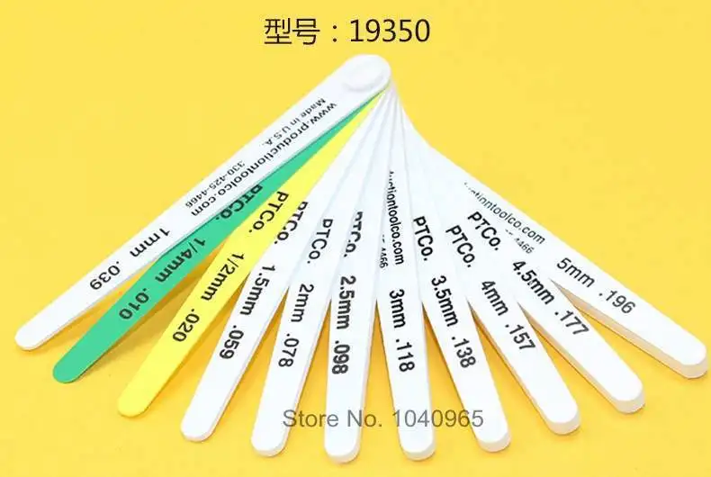 19350 (Brand: Production) Gap Tool Plastic Plug in Checking Tool Go and ...