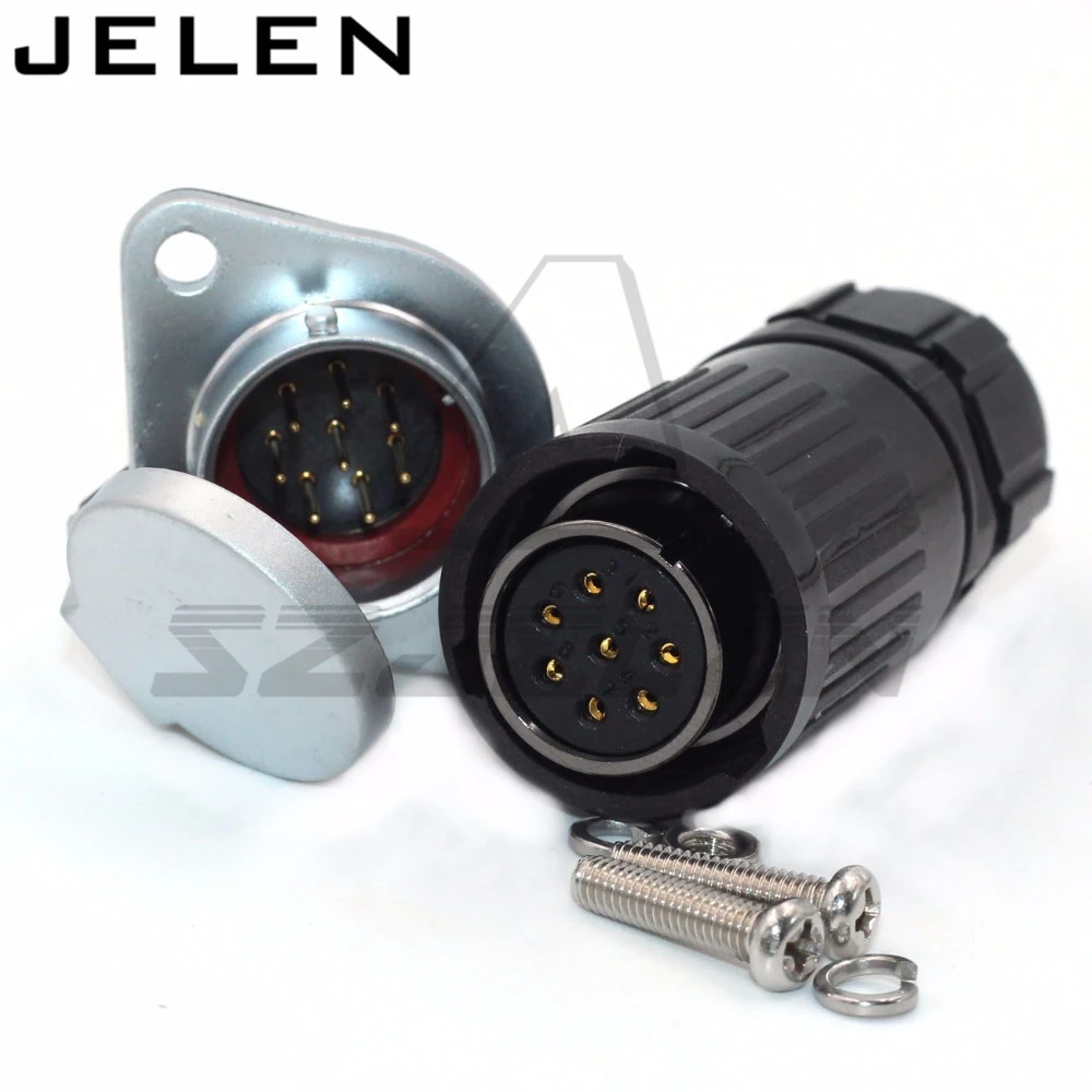 HE20, Waterproof 8 pin connectors plug and socket, Automotive ...