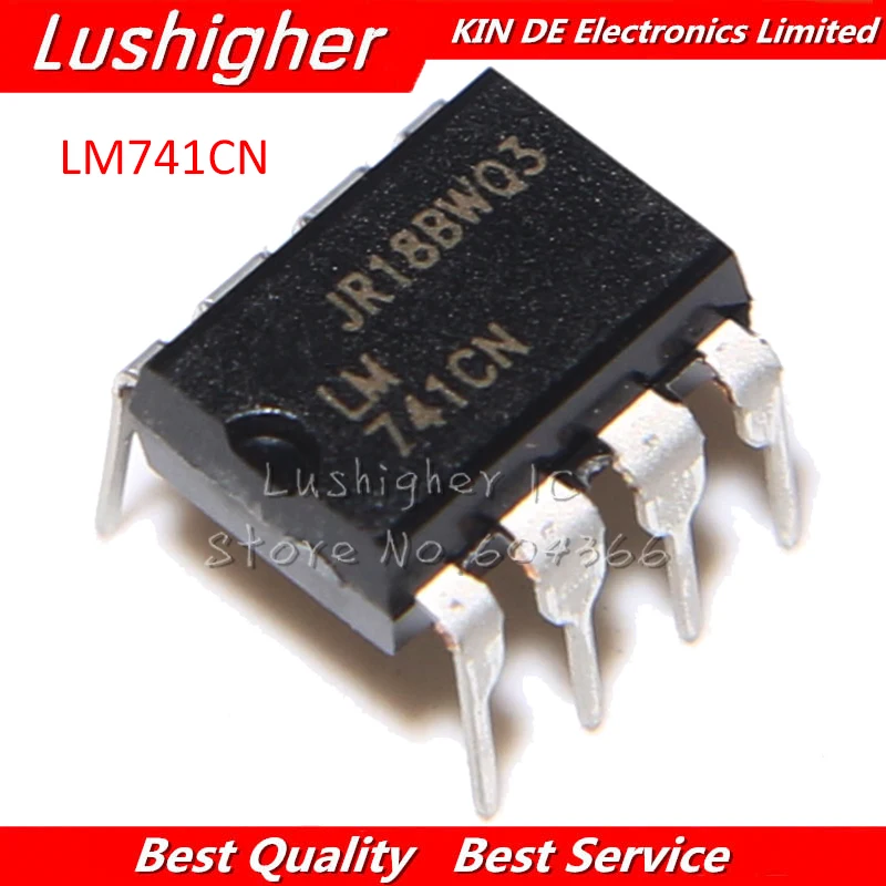 20PCS LM741CN DIP8 LM741 DIP DIP-8 741CN DIP-8 LM741C Amplificador Operacional