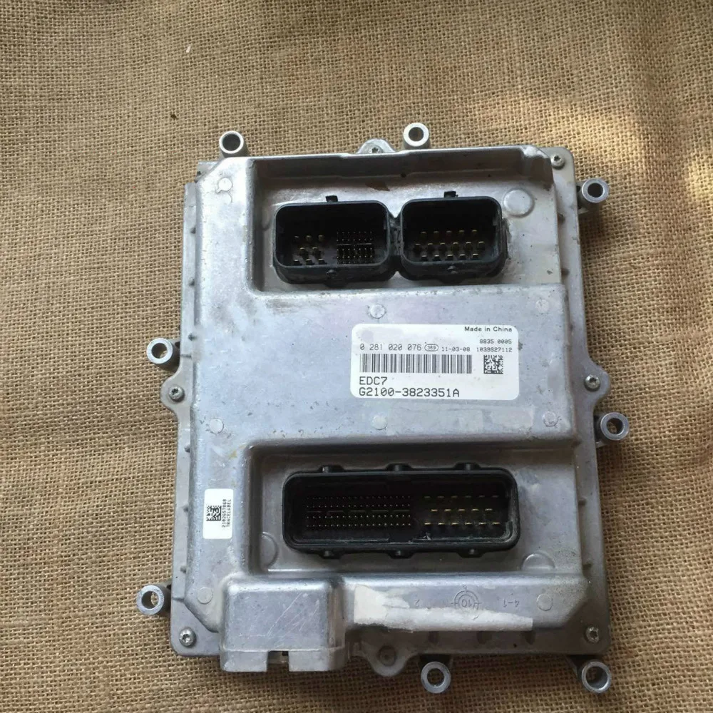 Yeni değil kamyon motor bilgisayar kurulu EDC7 fiş konnektörü için ...