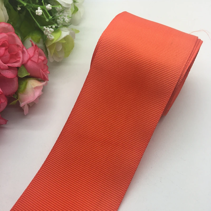 3yards-lot-2Inch-50mm-Wide-Orange-Grosgrain-Ribbon-Hair-Bows-Wedding ...
