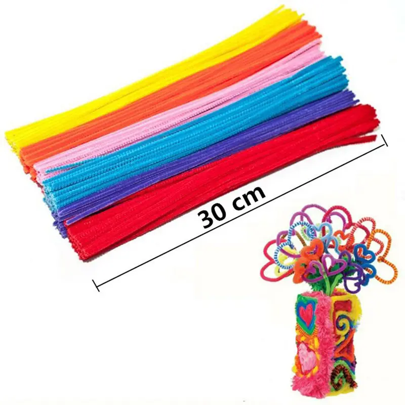 105pcs/lot bendaroos Montessori Materials Math Chenille stems Sticks ...