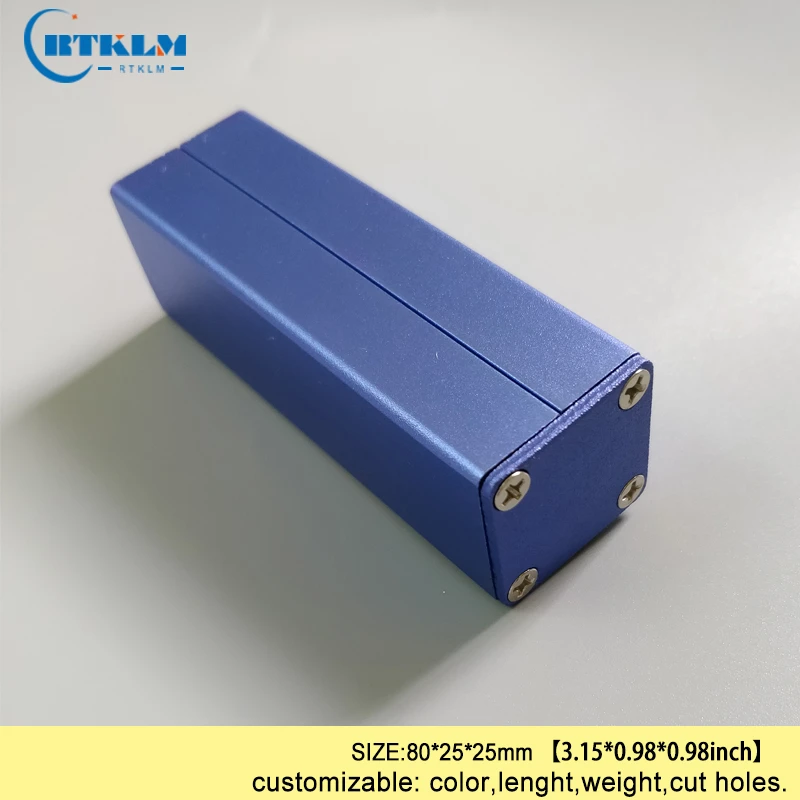 Aluminum Electric Box Diy Instrument Case Small Aluminum Box For ...