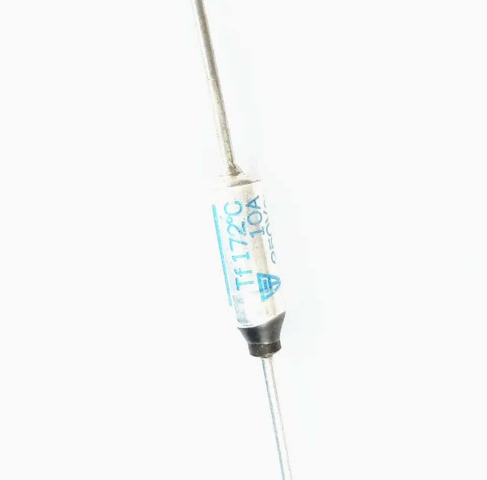 Fusibile 10A 250VAC Fusibile Termico 172°C - 10A/250VAC, Con Anelli Di ...