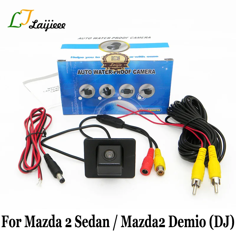 Rear View Camera For Mazda 2 Sedan Mazda2 Demio DJ 2015 2016 2017 2018 ...