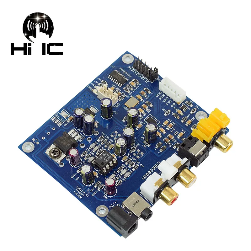 Buy ES9038Q2M ES9038 Q2M I2S DSD Optical Coaxial Input Decoder DAC Headphone Output HiFi Audio ...