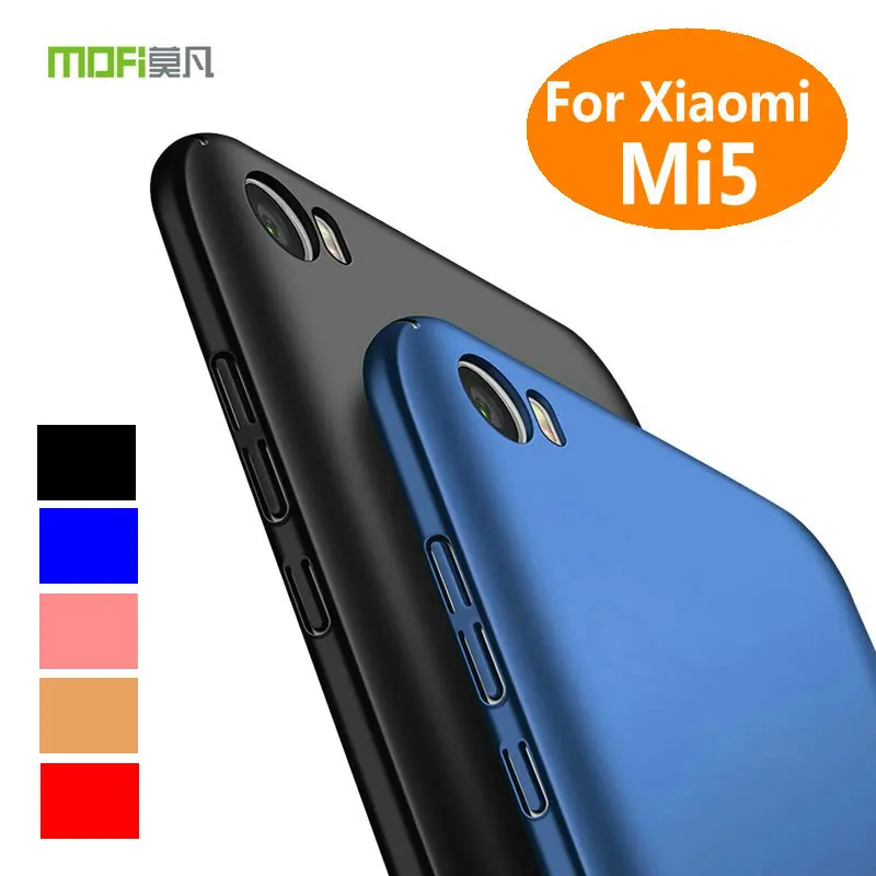 Original Brand MOFI Hard PC Matte Back cover for Xiaomi Mi 5 M5 Full ...