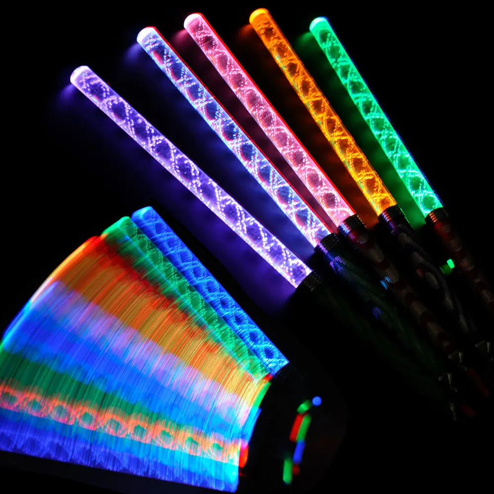5pcs colorful LED luminous light sticks light sticks Christmas party ...