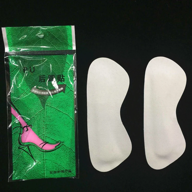 100 pairs/lot PU Shoe Heel Sticker Back Heel Protector Liner Boot ...
