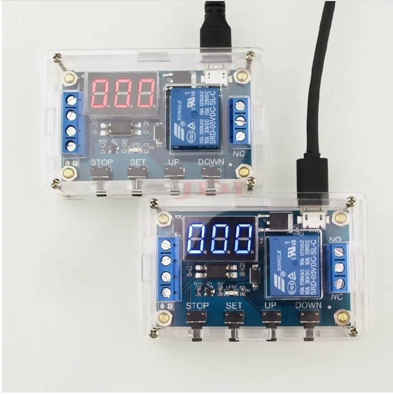 DC 12V 24V LED Delay Timer Control Switch Relay Module Digital Display ...