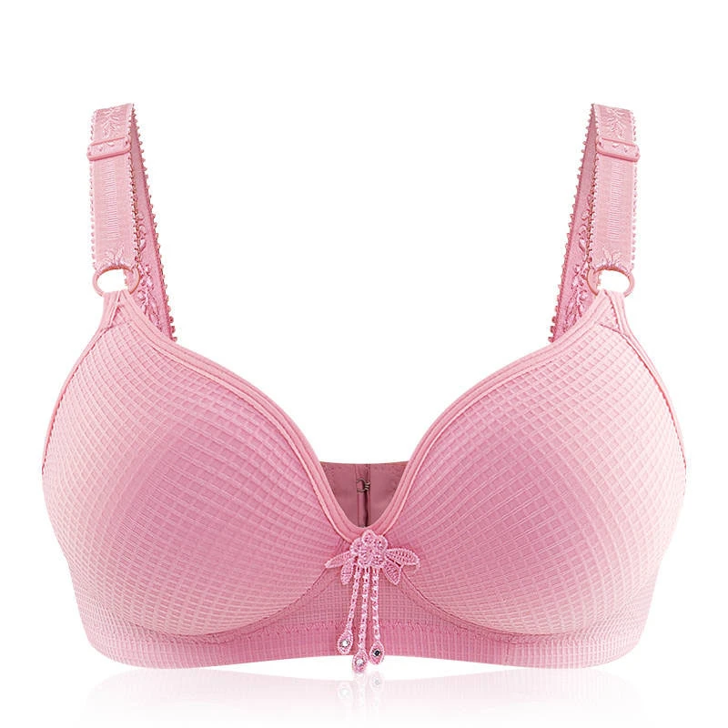 Plus Size Women Wireless Bra Sexy Women Push Up Bra Underwear Wireless ...