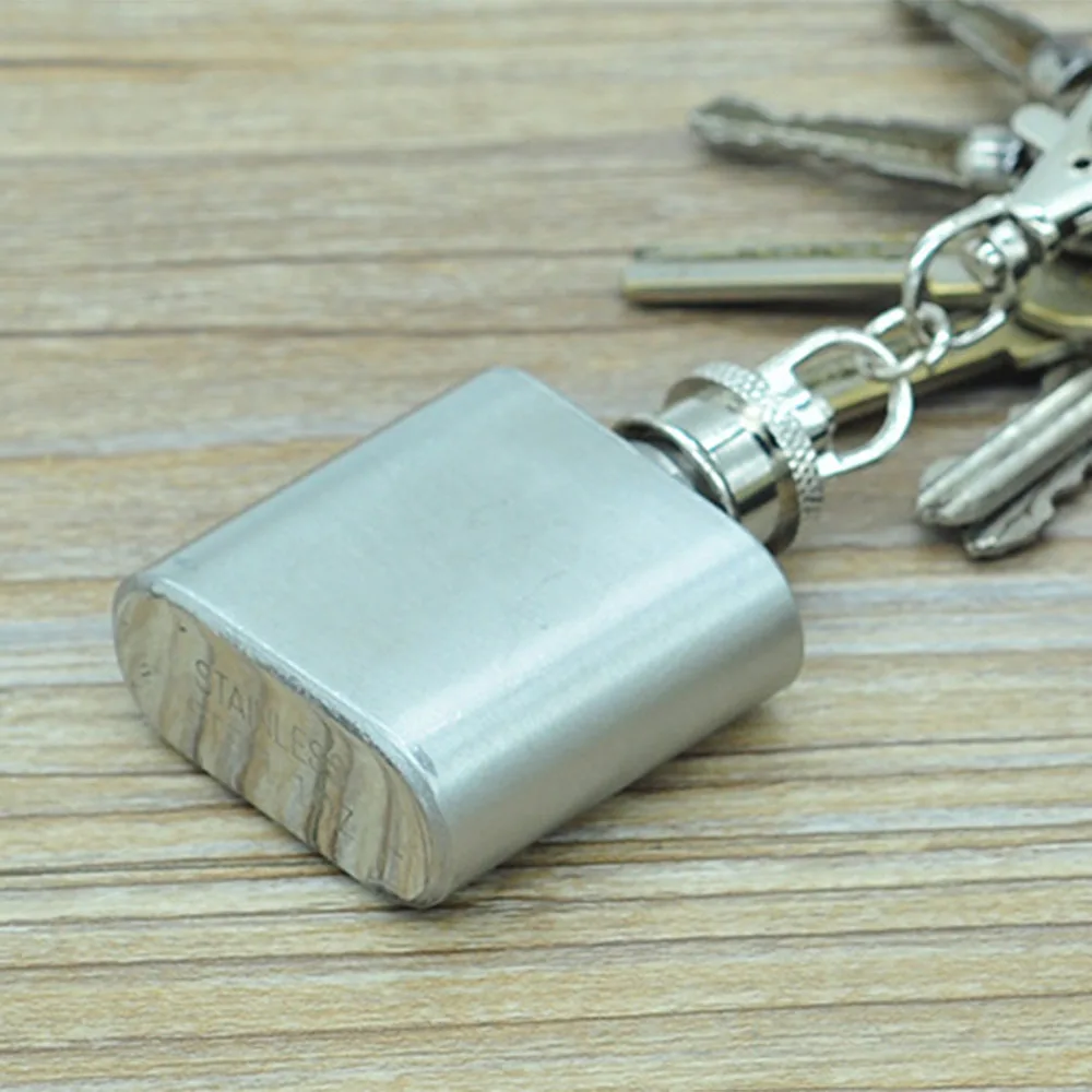 100 pcs/lot High Quality Personalized Hip Flasks 1oz Stainless Steel ...