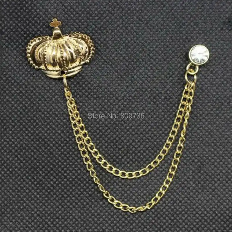 Vintage Men Flower Wing Shirt Suit Accessories Collar Jewelry Suit ...