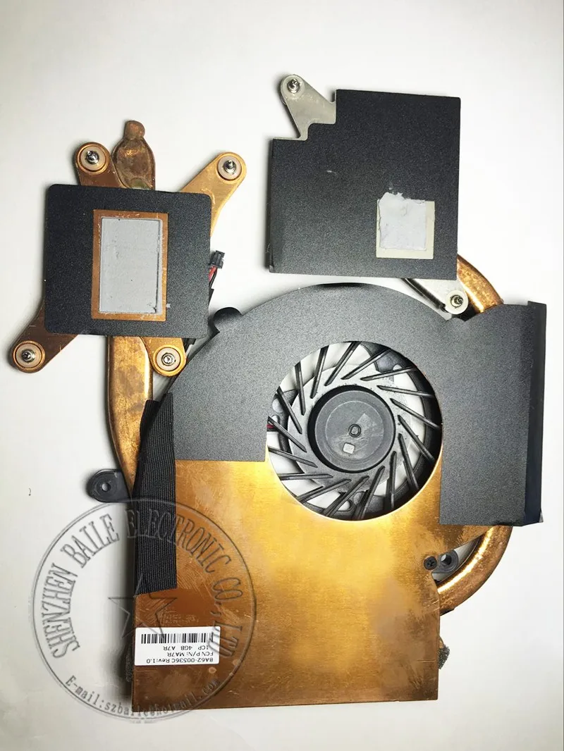 RF511 fan for Samsung RF712 RF710 CPU fan with Copper heatsink, 100% ...