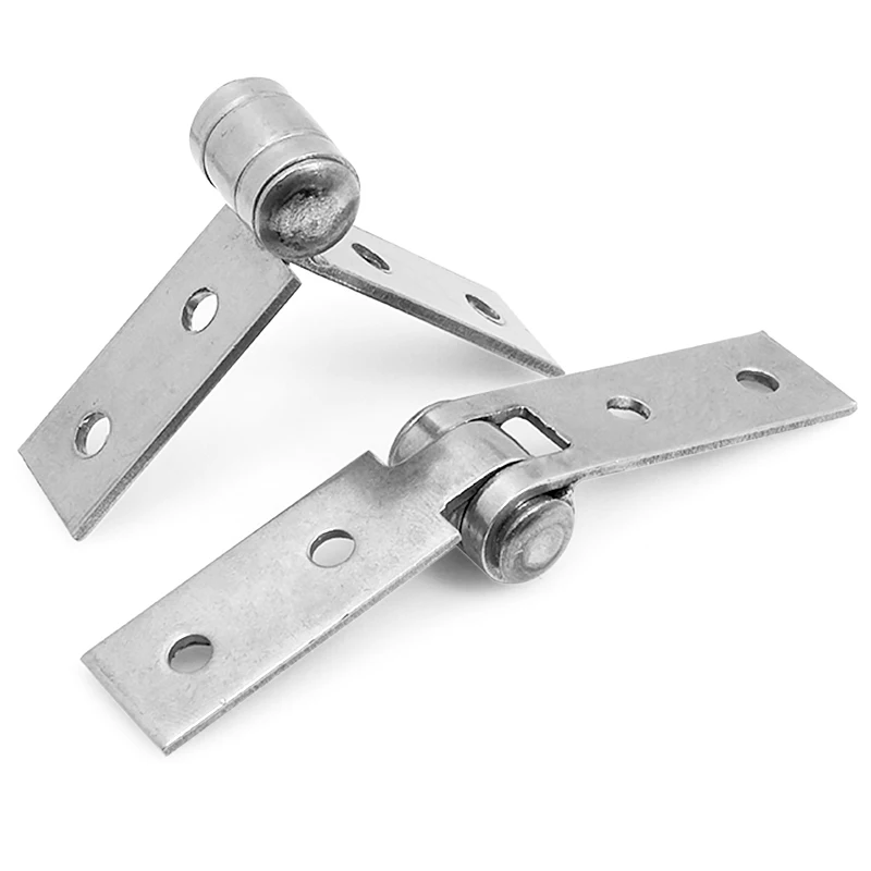 2pcs Door Windows Hinges Frameless Glass Stainless Steel Folding Hinge ...