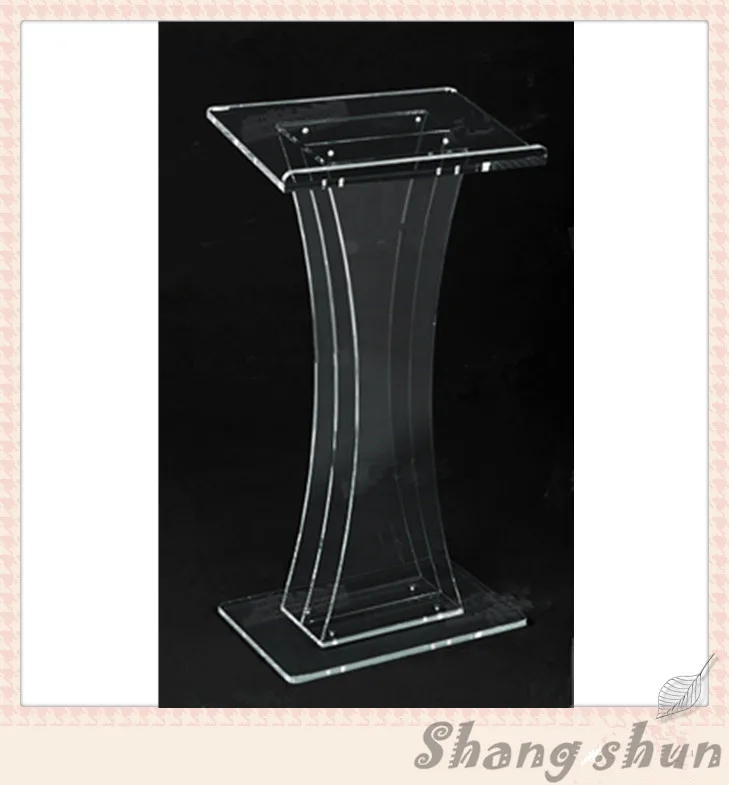 Acrylic church lectern podium acrylic pulpit for church|pulpits for ...