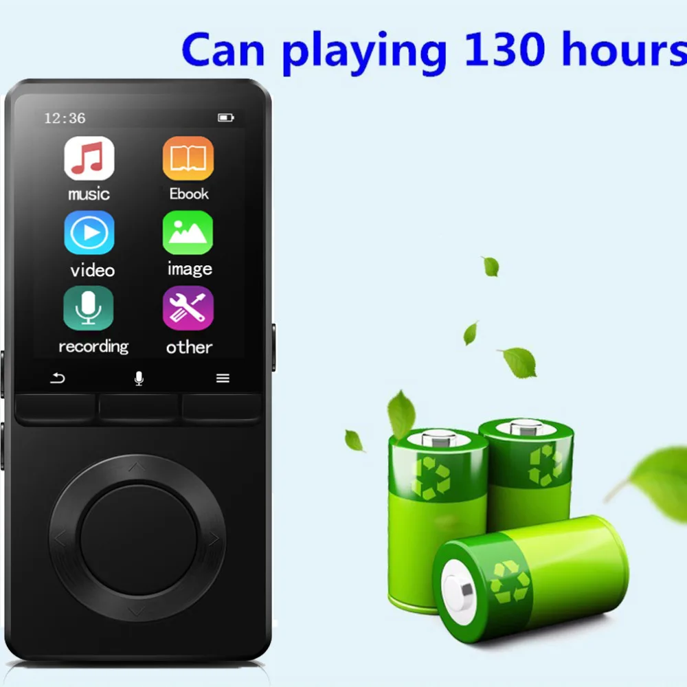 Mp4 player 8 gb alto falante mp4 jogador de música esporte vídeo de ...