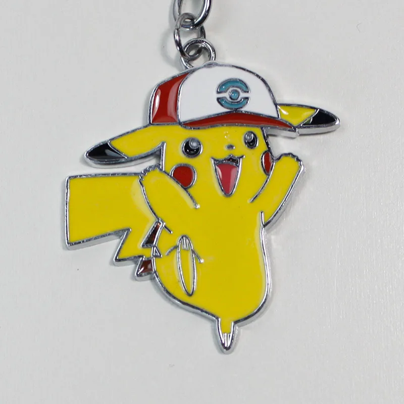 Pokemon Pikachu Anime Metal Keychain - KawaiiMerch.com