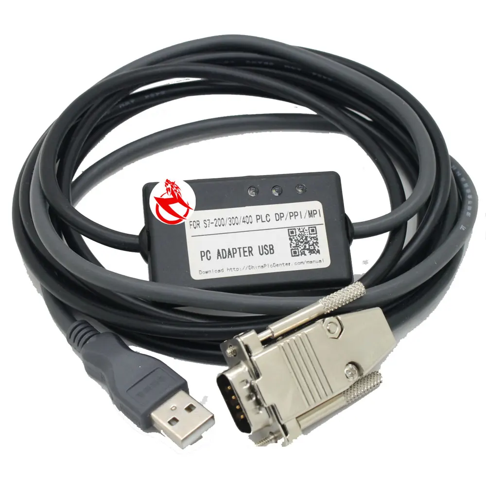 Adaptador USB PC Cabo de Programação USB MPI para S7 200/300/400 PLC DP ...