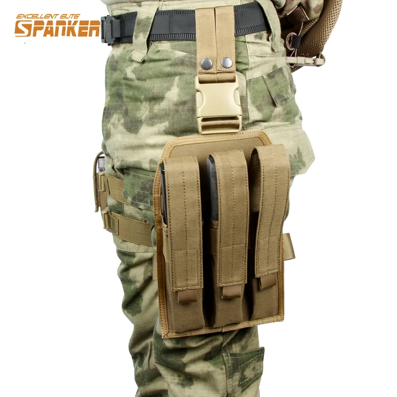 KRISS Super V Submachine Gun MP7 Tactical Magazine Pouch Drop Leg Rig ...