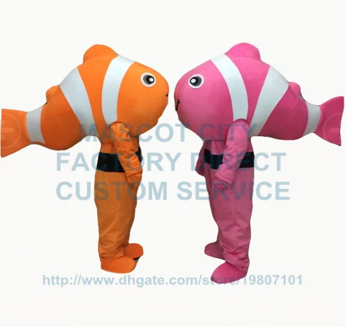 clown-fish-mascot-costume-1-piece-adult-size-cartoon-fish-theme-anime ...