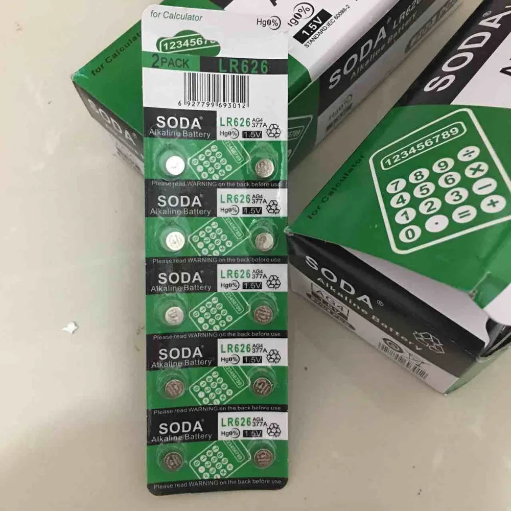 Hot Selling 10 pcs x AG4 SR626 376 377 565 D377 LR626 LR66 SR66 Watch ...