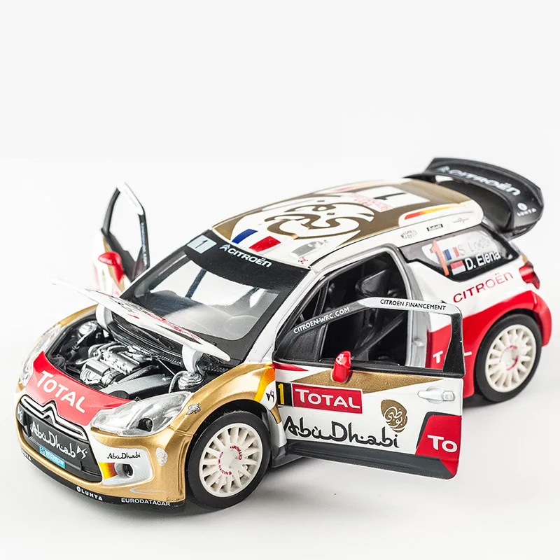 Aliexpress.com: Comprar Pull back toy coche modelo Citroen WRC rally ...