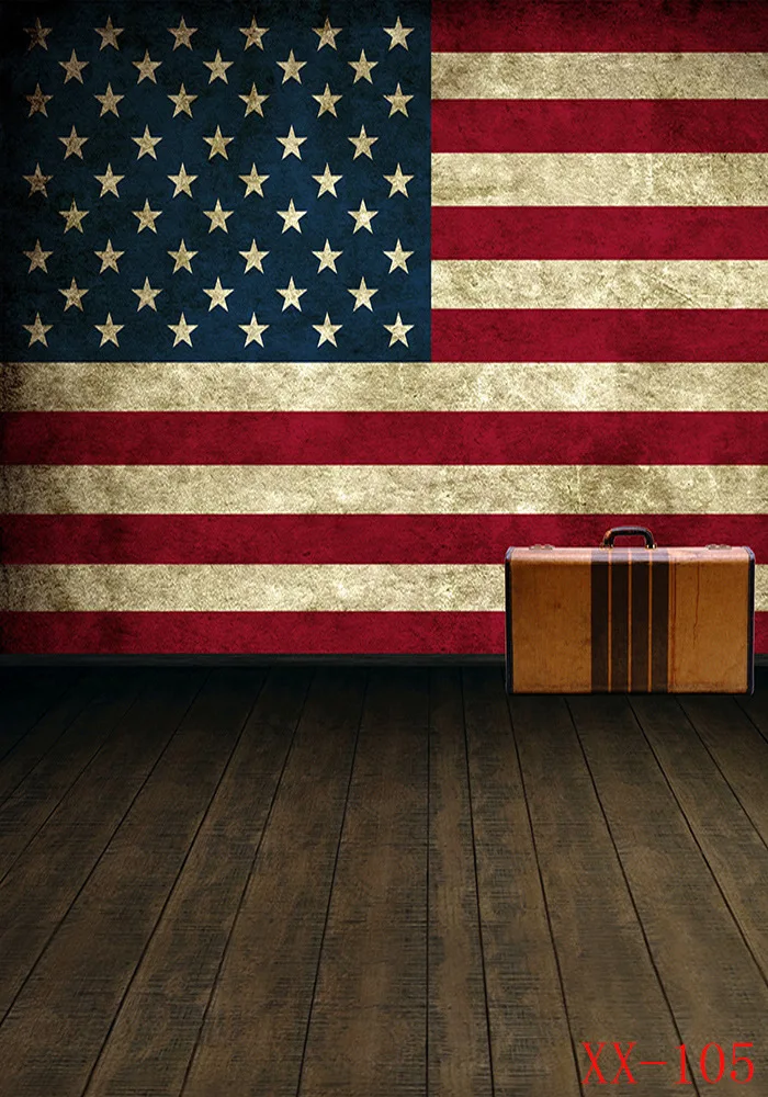 The United States Flag Wall Decoration Photography Backdrops Photo ...