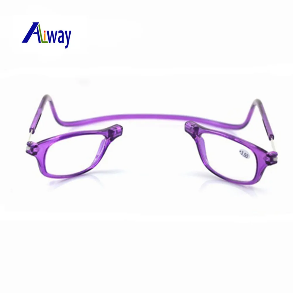 Aliway Fashion Folding Magnets Magnifying Reading Glasses Magnetic Front Connect Unisex