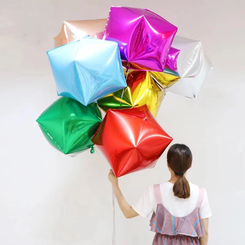 Aliexpress.com : Buy 20pcs/lot rose gold square balloons birthday ...
