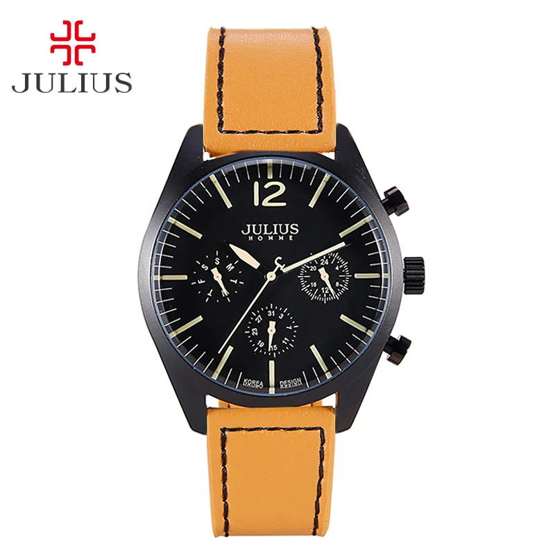 Real Fuctions Julius Men's Watch Fashion Homme Hour Dress Bracelet ...