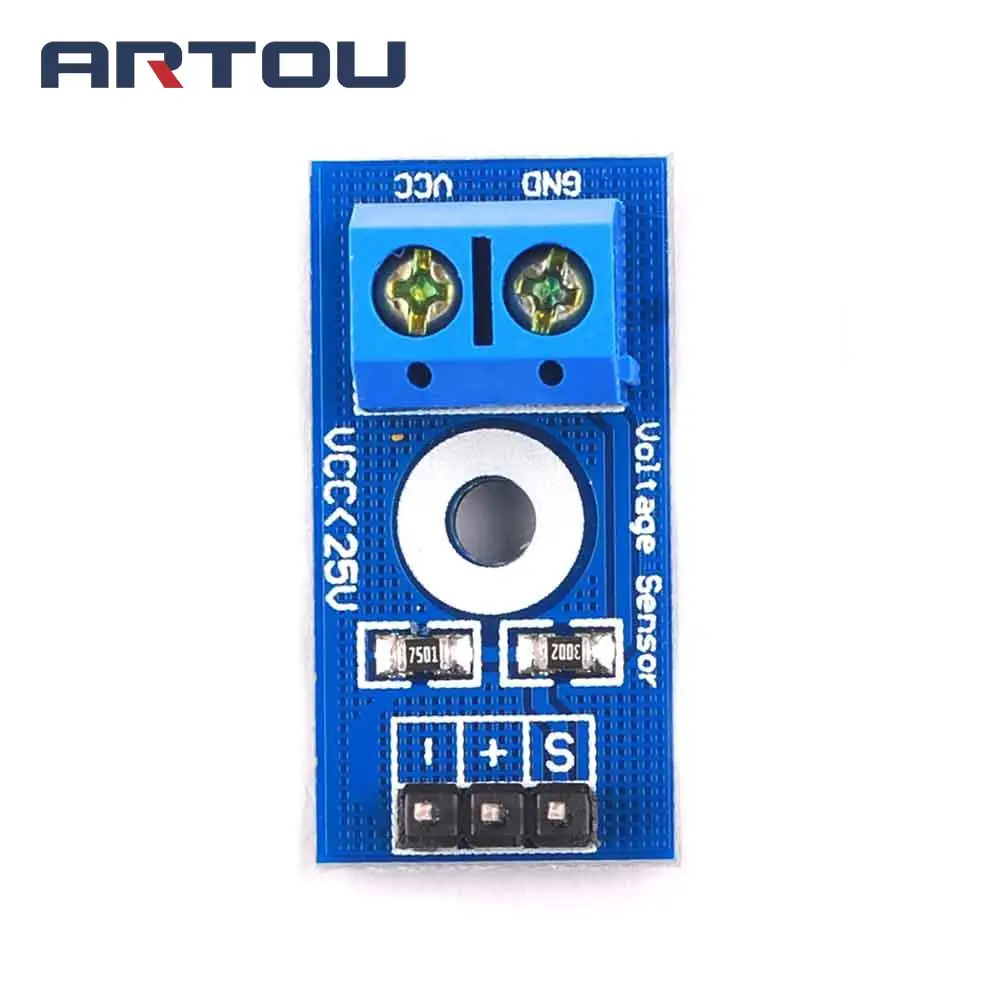 Smart Electronics DC 0-25V Standard Voltage Sensor Module Test ...