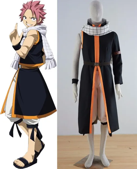 Fairy Tail Natsu dragneel outfit costume Cosplay-in Game Costumes from ...