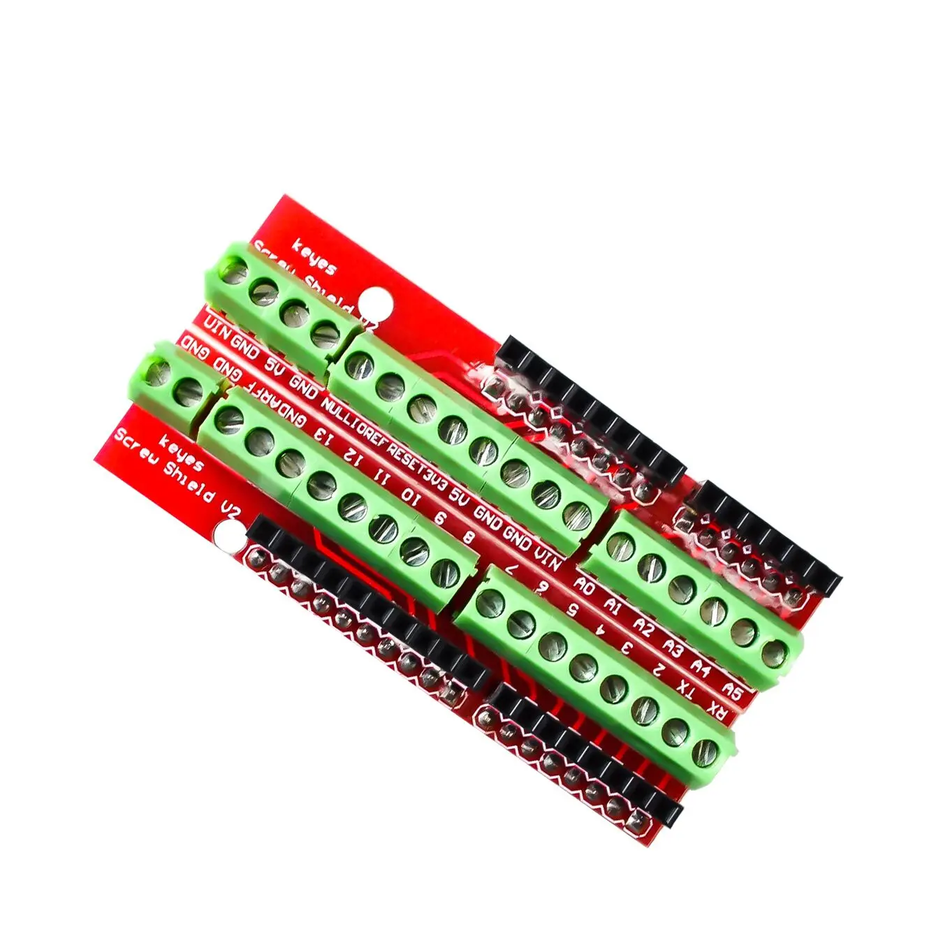 Arduino Uno R3 용 스크류 실드 V2 스터드 터미널 확장 보드 더블 서포트 Board Board Board Screwsboard Terminals