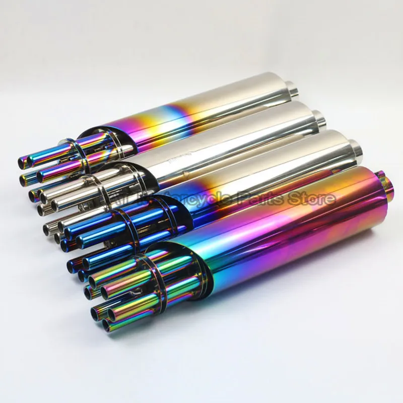 Motorcycle-Muffler-Modified-Exhaust-Pipe-Fit-for-Street-Bike-ATV ...