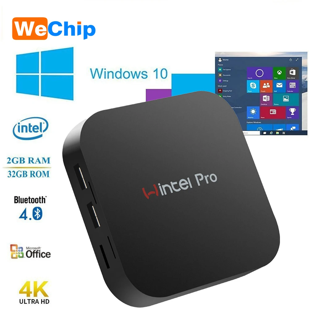 T8 wintel pro MINI PC intel atom X5 Z8350 1.44Ghz quad core 4GB/64GB ...