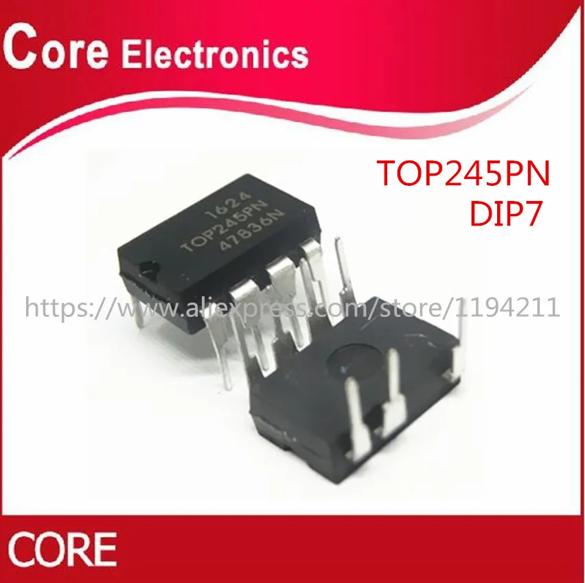 50 TEILE/LOS TOP245PN TOP245 DIP IC neue|Integrierte Schaltkreise ...