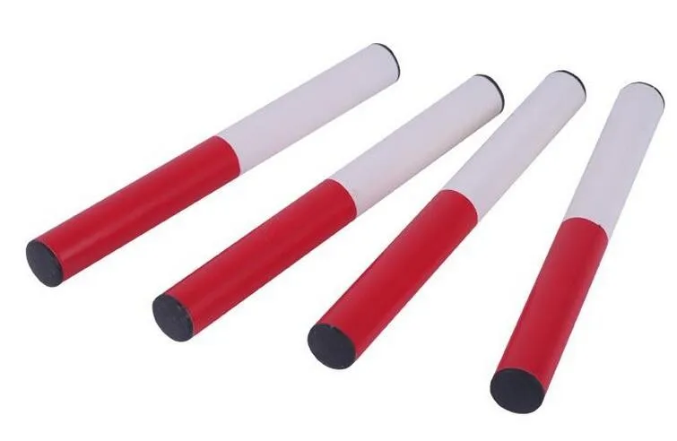 30cm Abs Plastic Relay Baton Track And Field Athletics Baton Pass Stick ...