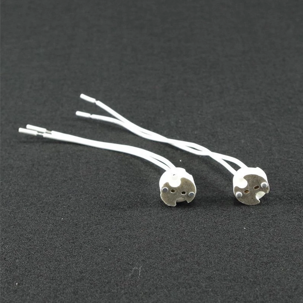 10pcs-lot-MR16-Wire-Connector-Halogen-LED-Bulbs-Holder-Base-Socket ...