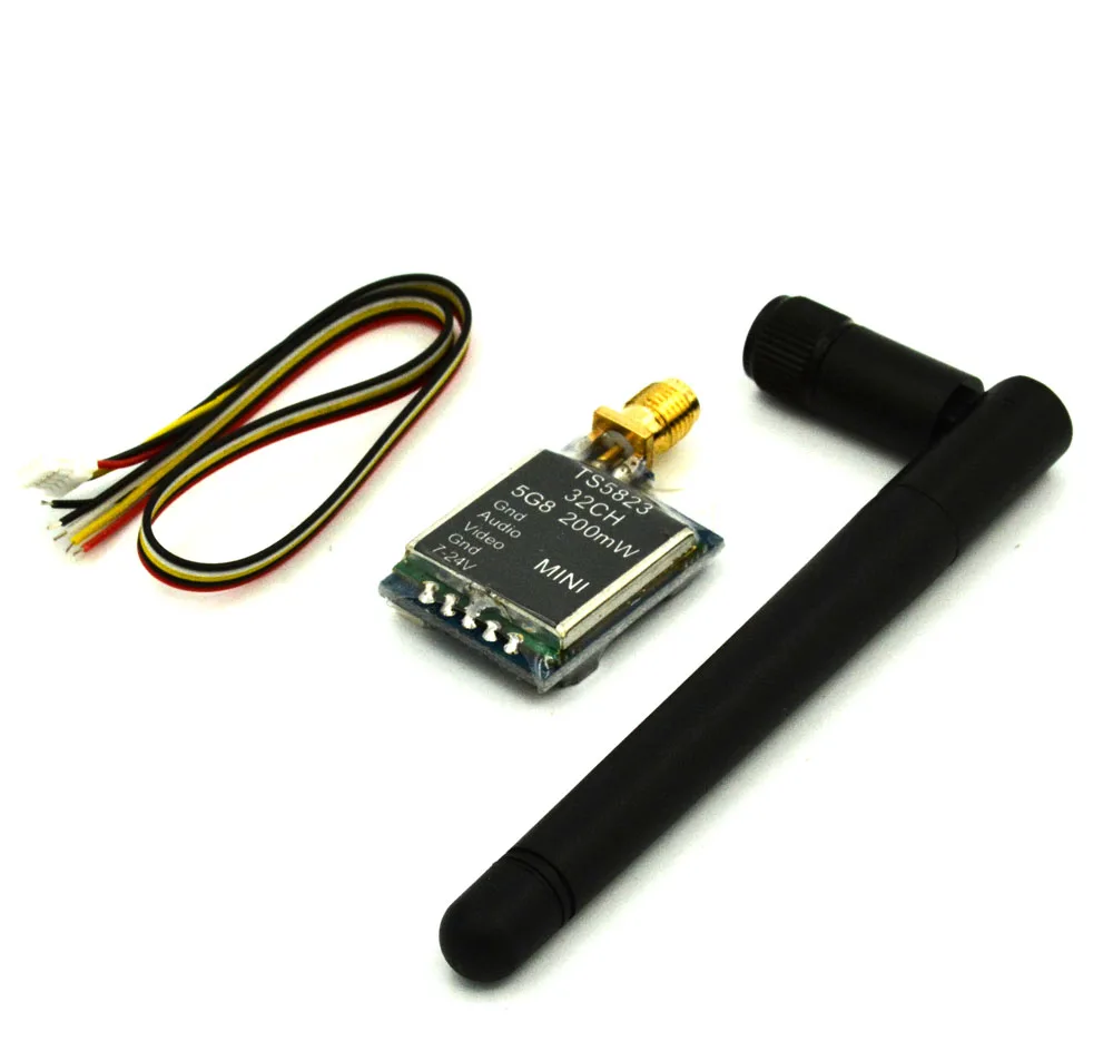 Boscam TS5823 5.8G 200mW 32CH FPV Mini Wireless AV Transmitter Module ...