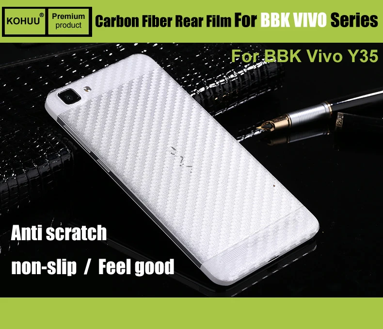 2 pcs/lot KOHUU Back Premium Tempered Glass for BBK Vivo Y33 Y35 Y37 ...