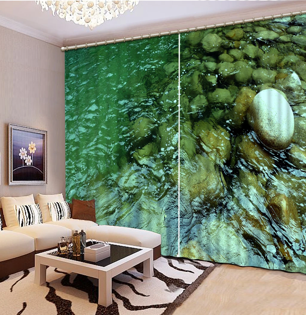 New 3D Printing Curtains Hight Quality Lifelike Cortians Beautiful Full ...