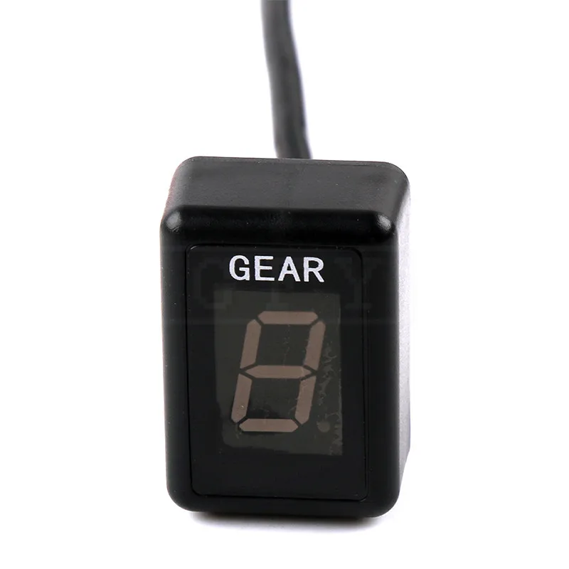 Waterproof Motorcycle Digital Speedometer Gear Display 1 6 LCD Speed ...