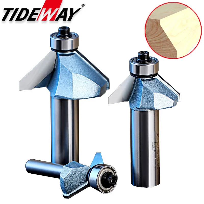 Tideway Industrial Grade 45 Degree Chamfer Trimming Milling Cutter