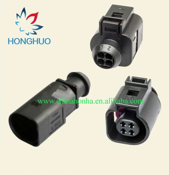 4 Pin 4b0973712 4b0973812 Male And Female Water Temperature Sensor Plug ...