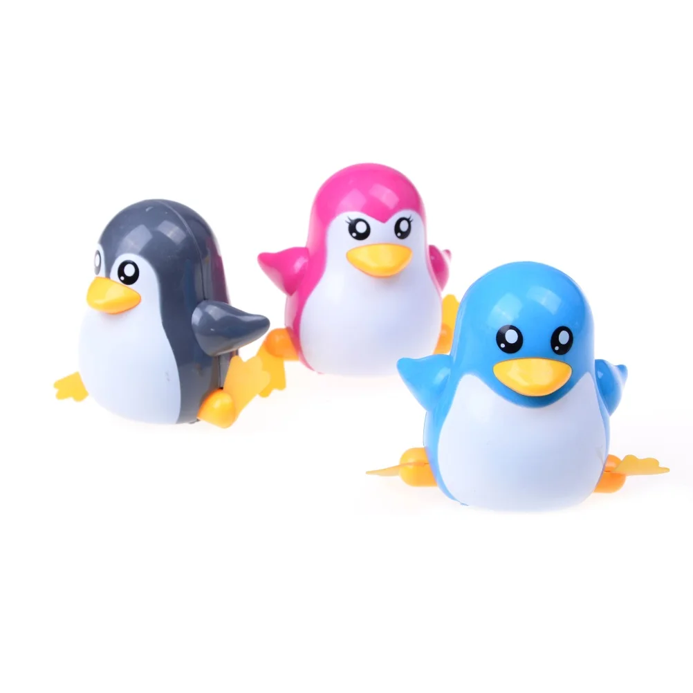 Pizies Cute Walk Penguins Clockwork Wind Up Party Toy New Mini Bath Toy ...